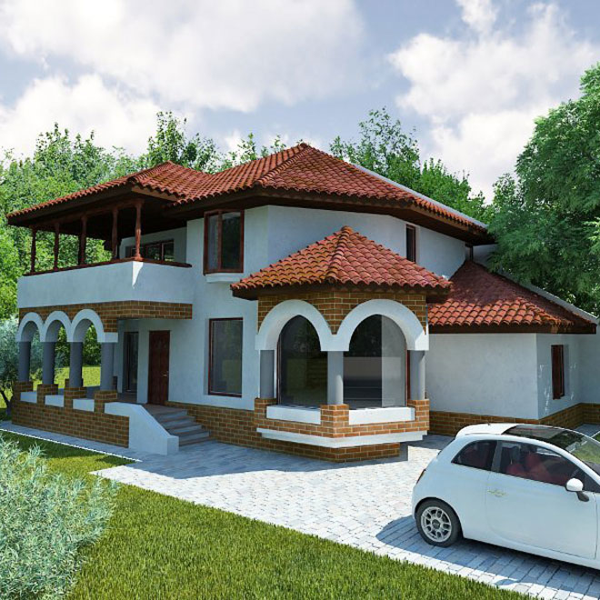 Proiect casa de 175 mp « Proiectul Casei .ro