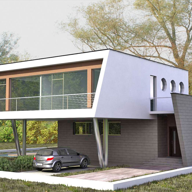 Proiect casa de 279 mp « Proiectul Casei .ro