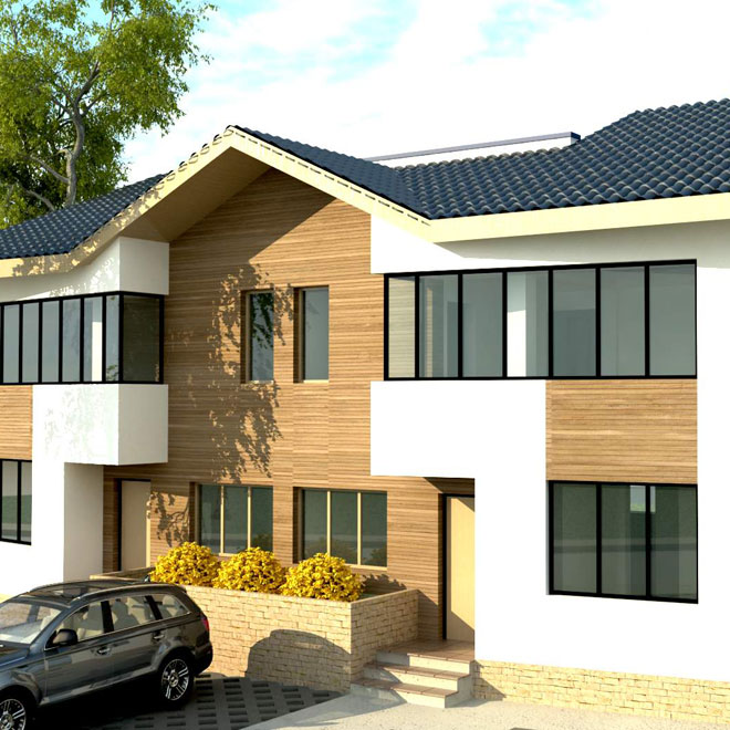 Proiect casa de 397 mp « Proiectul Casei .ro